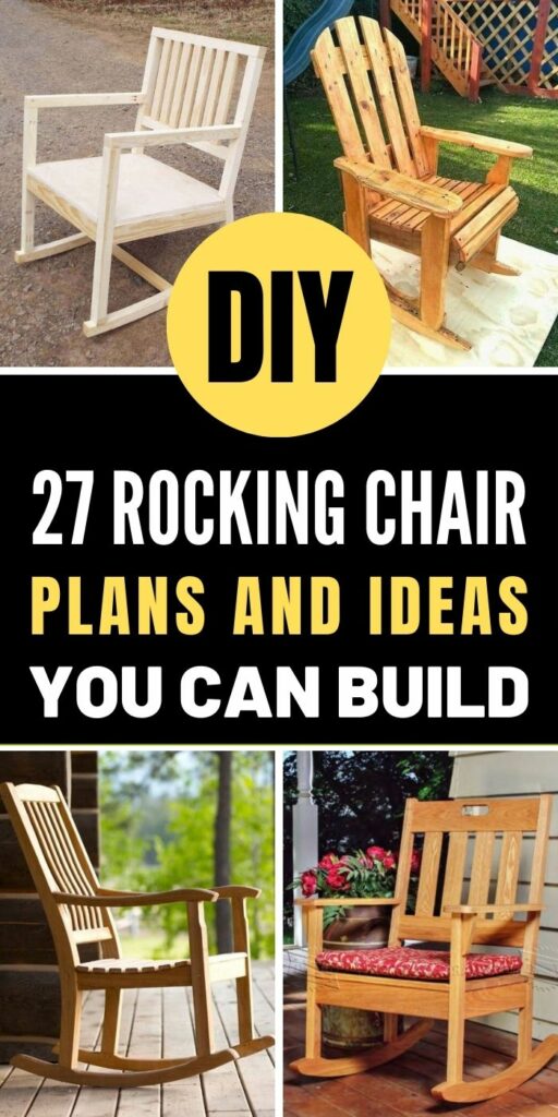 27 DIY Rocking Chair Plans You Can Build - Handy Keen